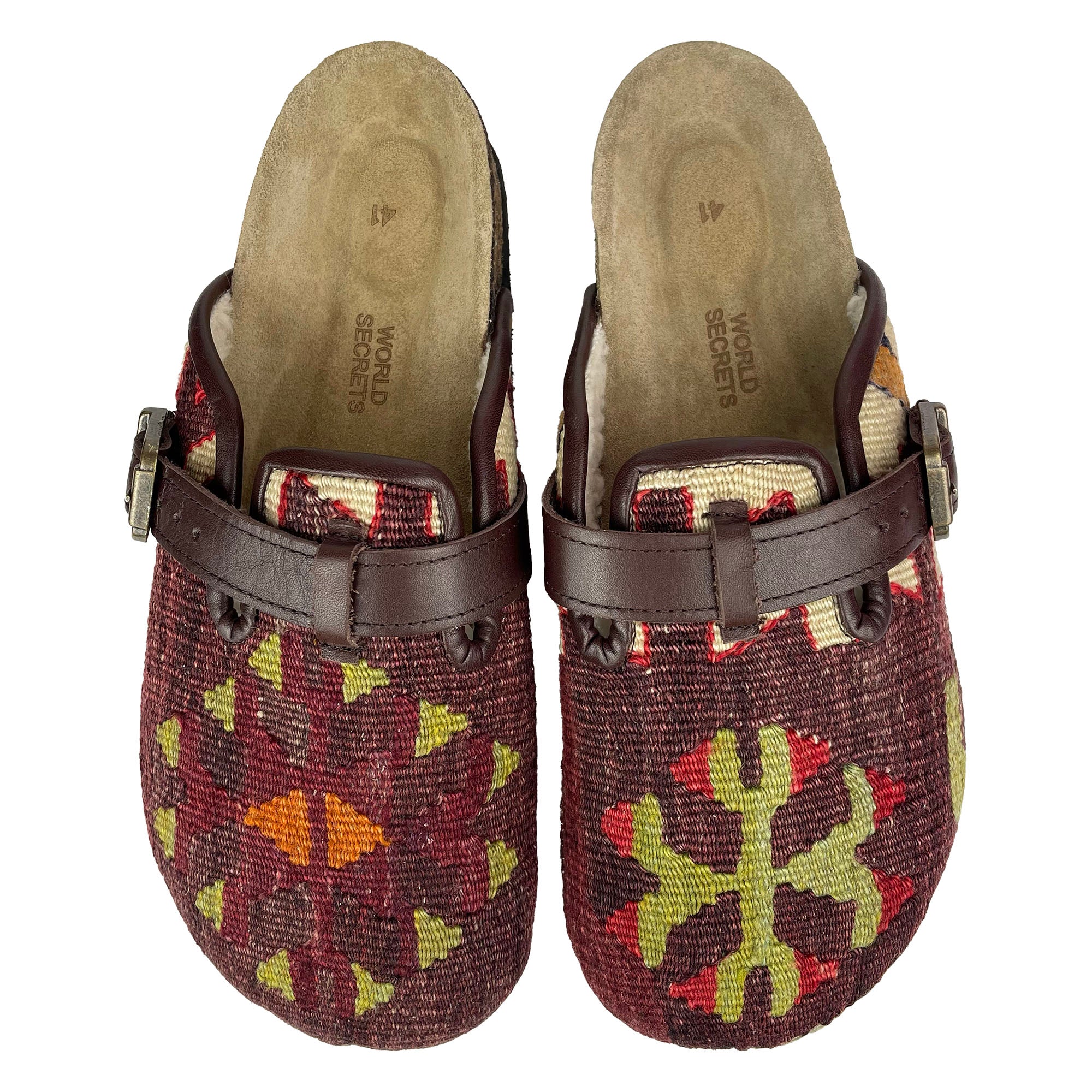 Belle - UK 8 Ladies Carpet Clog – World Secrets